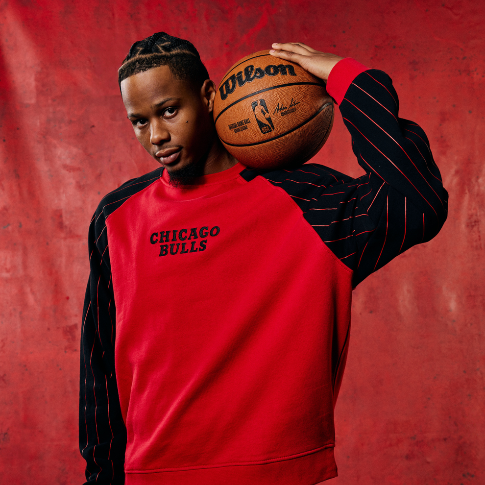 Chicago Bulls 1966 Statement Pinstripe Crewneck Sweatshirt – Official ...